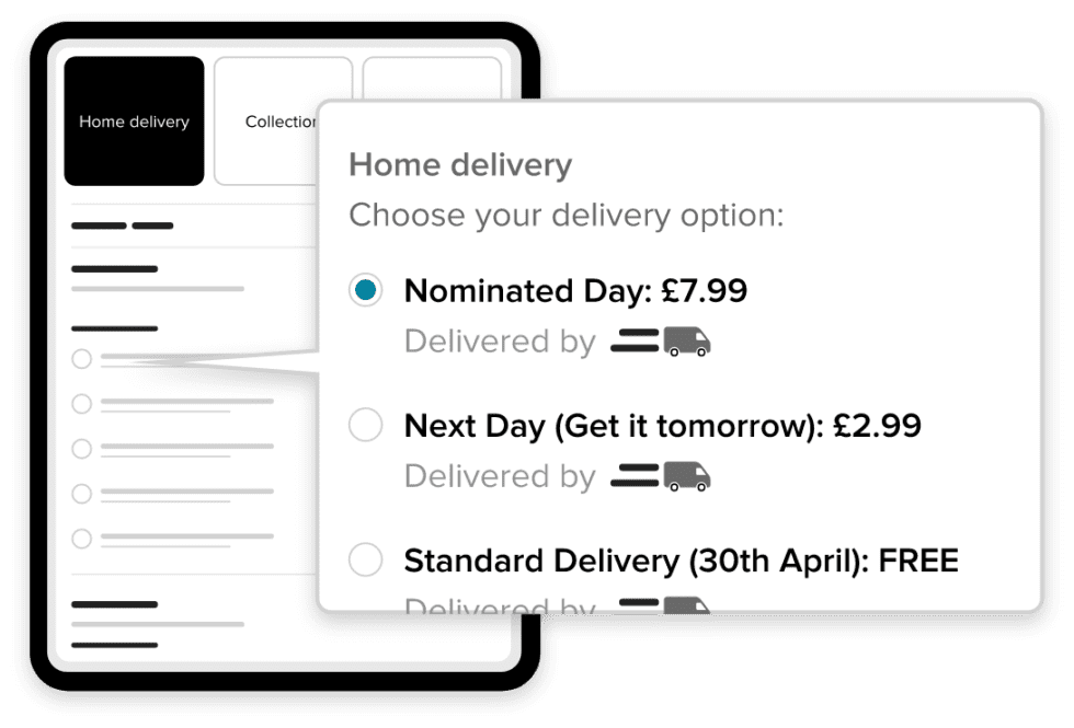 Delivery Options | Reduce Cart Abandonment | MetaPack